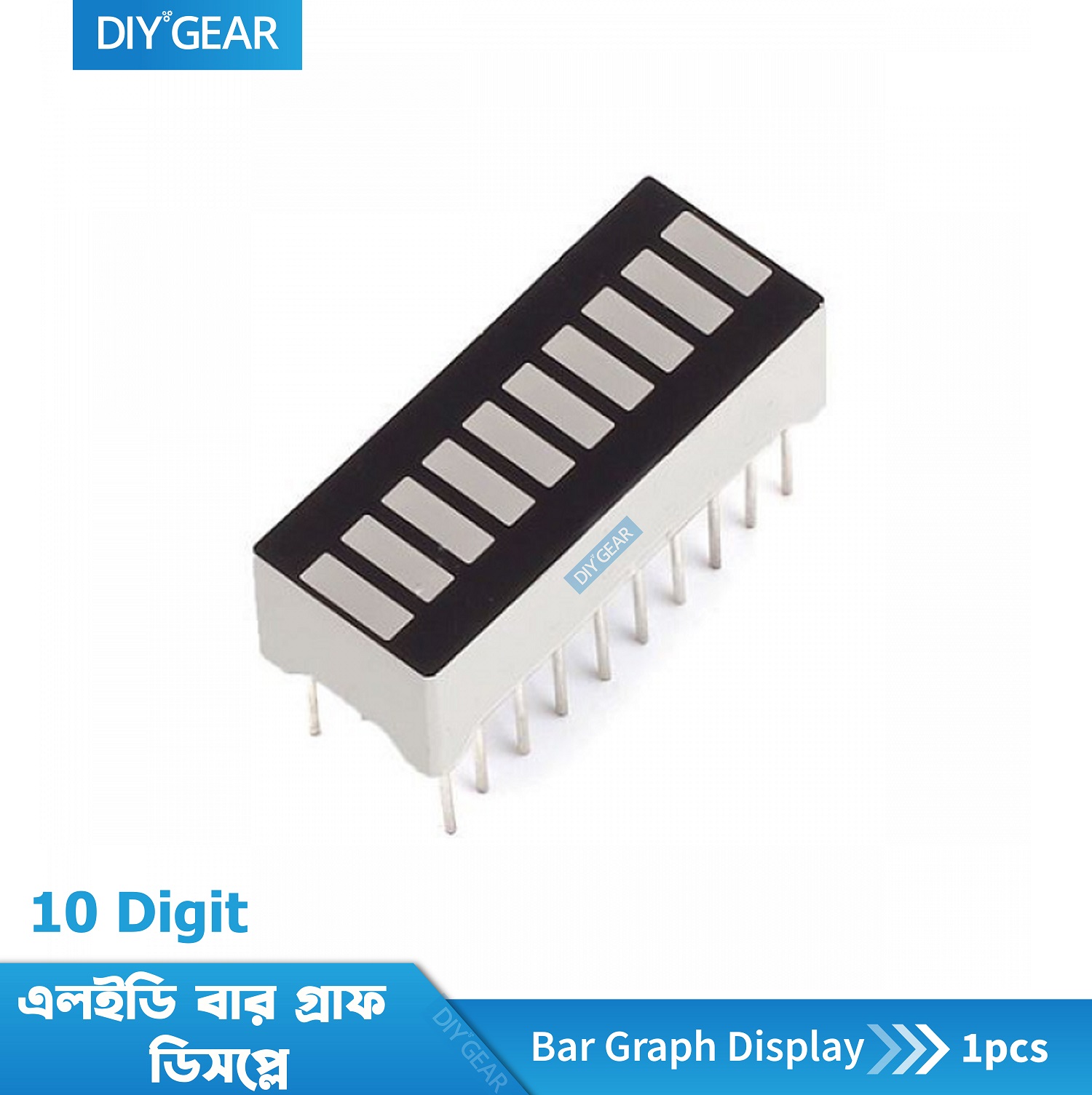 10 Digit LED Bar Graph Display Products - Ready Electronics
