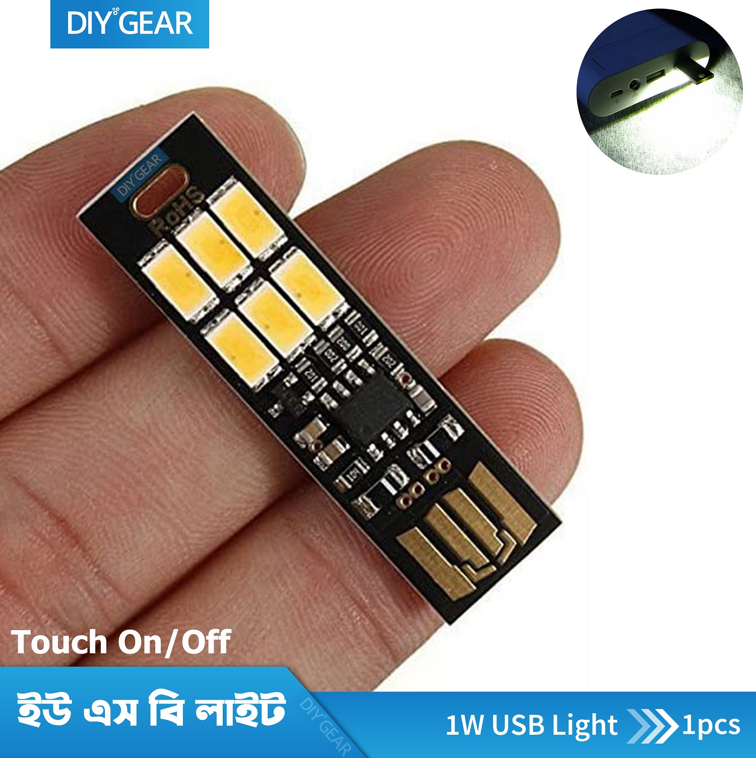 Portable Energy Efficient Night Lamp Laptop Keyboard LED Dimmable USB ...
